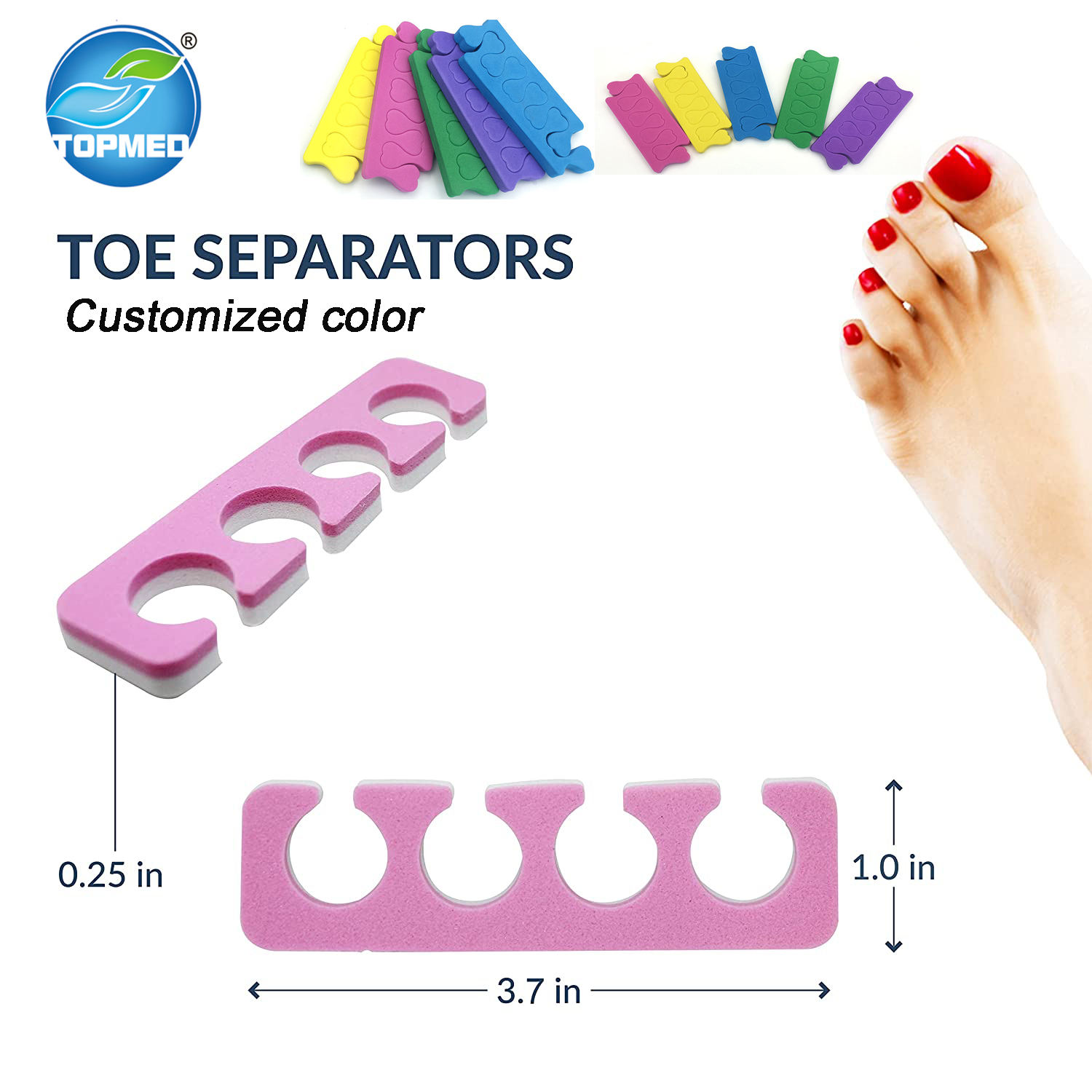Essential Wholesale toe separators pedicure For Flawless Nails ...