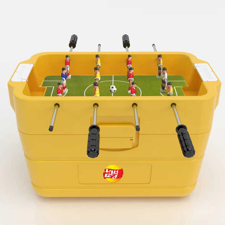 30L Game Cooler - Insulated Soccer Table for Outdoor Fun