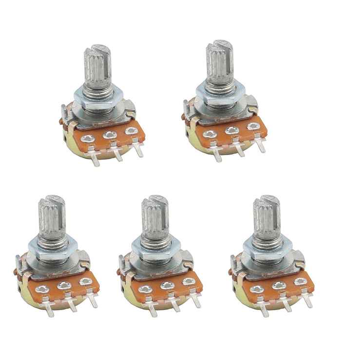 WH148 Rotary Potentiometer Kit - 1K/2K/5K/10K/20K/50K/100K/500K Ohm ...