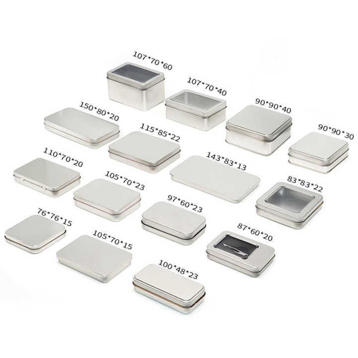 Custom Small Metal Sliding Tin Case Packaging - Gift & Craft