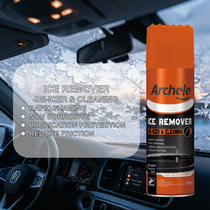 Archele 450ml Aerosol Ice Remover Car Windshield or Keyhole De-Ice ...