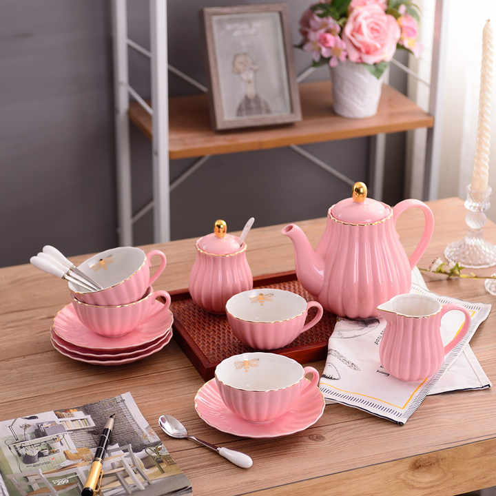 Luxury Ceramic Tea Set - Modern Porcelain Teapot Packaging