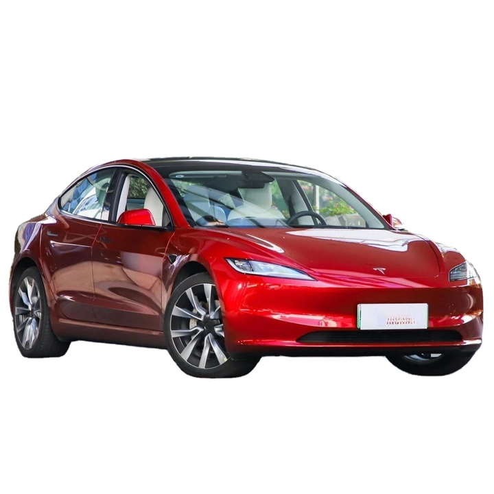 2023 Tes-La New Energy Vehicles 675km EV Car Four Doors and Five Seats ...