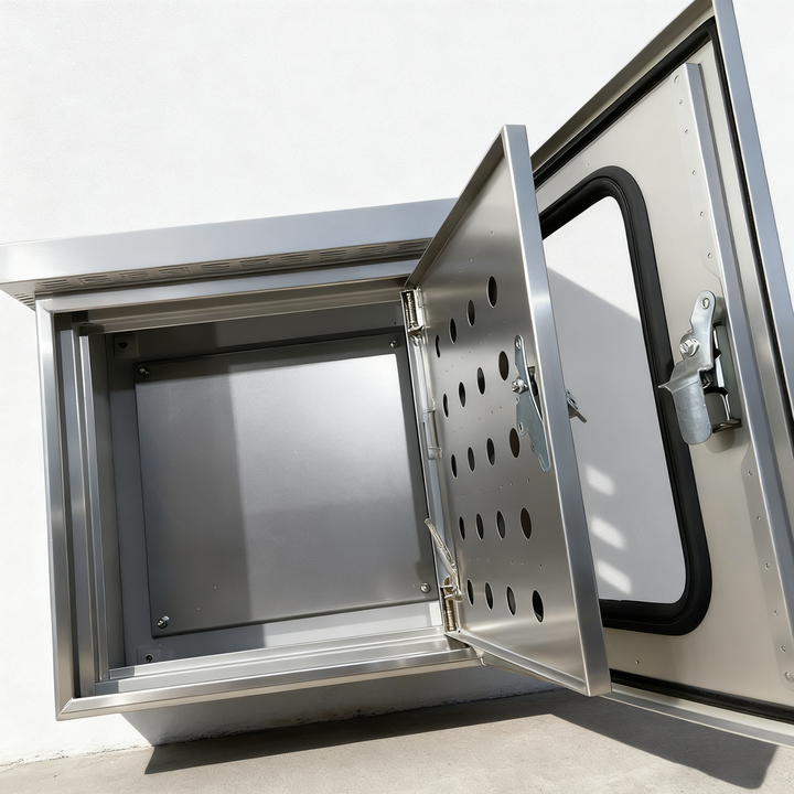 Weatherproof Pole-Mounted Enclosure For Metering, CCTV & Electrical ...