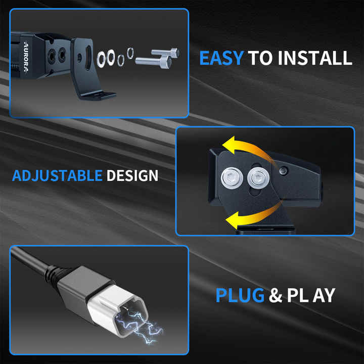 Aurora RGB Light Bars - IP68 & IP69K Waterproof Solutions