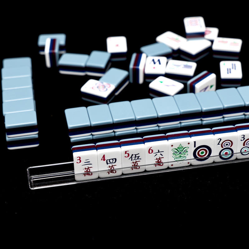 American Mahjong Tiles, 4 Layer Color Blocked Acrylic, Mini Hand Played ...
