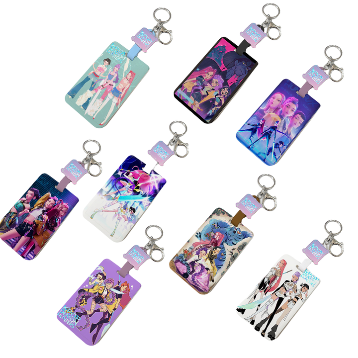 The Latest KPOP Demon Hunters Saja Boys Card Holder Acrylic Decorative ...