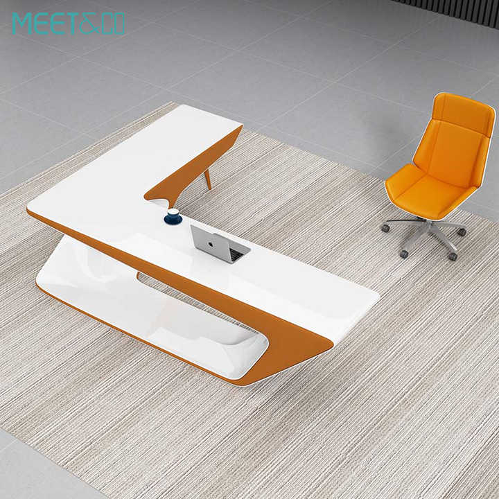 Meetco Luxury Modern Executive Office Desk High-Tech Boss Workshop ...
