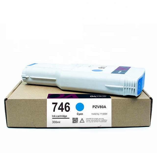 HP746 Ink Cartridge 300ml Factory PZV78A 79A 80A 81A 82A 83A 84A 85A ...