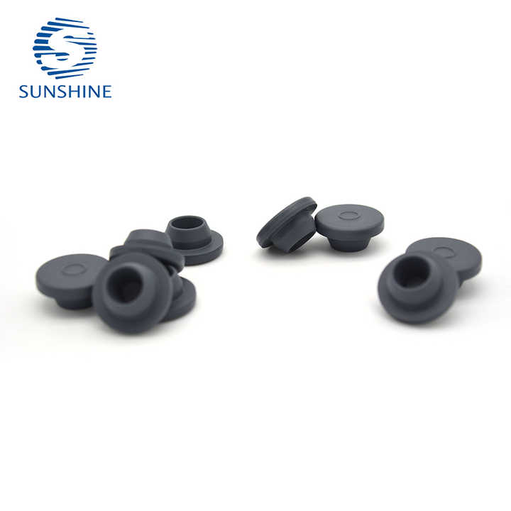 20mm Butyl Rubber Stopper Closures for Injection Vials Medical Rubber ...