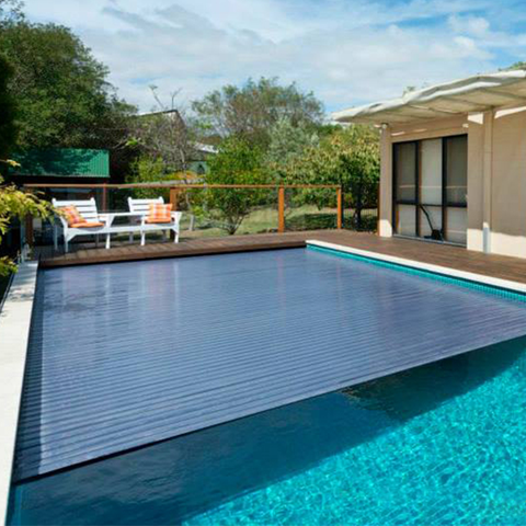 Polycarbonate Slats Automatic Swimming Rigid Pool Cover - Buy Automatic ...