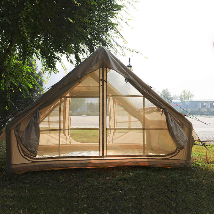 Berserk Double Camping Inflatable Tent Quick Automatic Opening Canvas ...