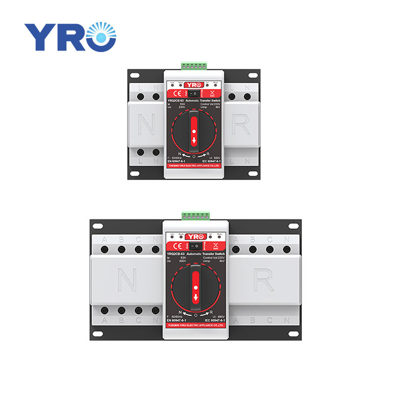 YRO Dual Power Transfer Switch - Reliable 4P 63A Control
