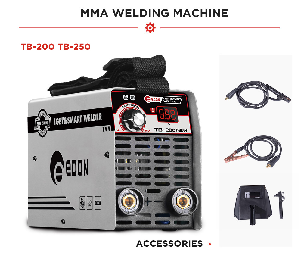 Edon Biến Tần Arc Máy Hàn Máy Hàn Mma Tb-200/250/300/400 Với Chu Kỳ Cô ...