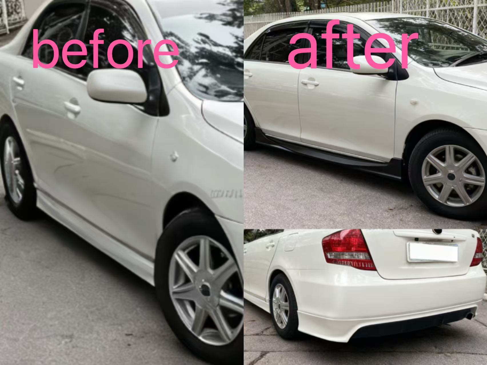 Toyota Axio Body Kits - New Design 2025 Style