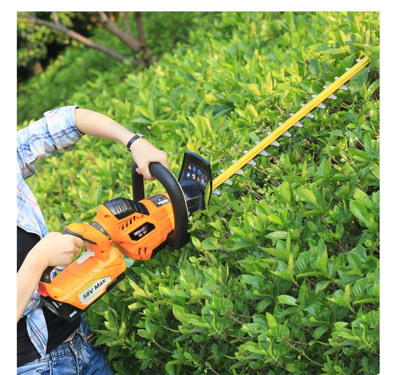 Cordless Portable Battery Operated Hand Held Electric Hedge Trimmer ...