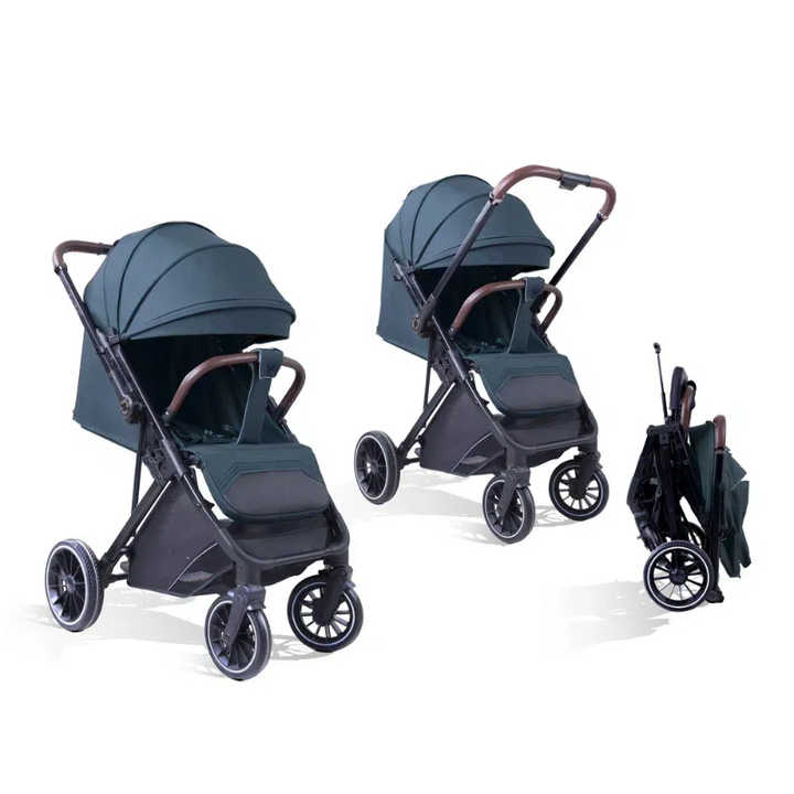 Luxury Foldable Carbon Steel Stroller Baby Puschair Trolley Lightweight ...