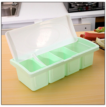 4-Style Hotel Condiment Box Multifunctional Plastic Salt and Monosodium ...