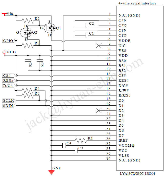 1.3 Inch 128x64 OLED Display Module with SH1106 Controller