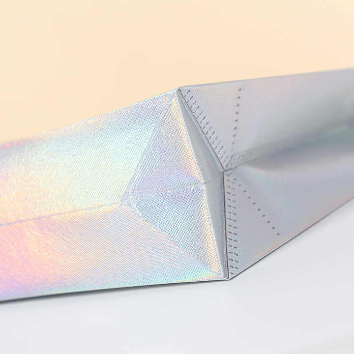 Iridescent Holographic Gift Bag - Reusable & Eco-friendly
