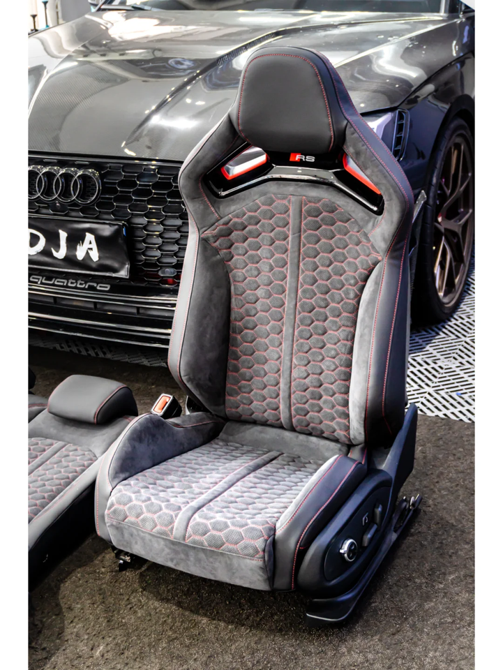 YLC Carbon Fiber Racing Bucket Seats for Audi A3 S3 RS3 A4 S4 RS4 Avant ...