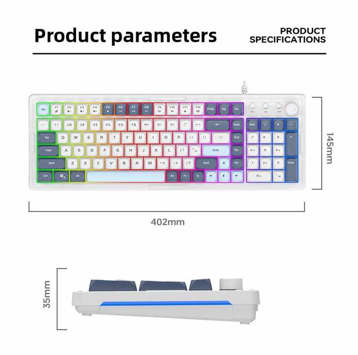 LVKIDRON Trusted Keyboards Mouse Combos for Desktop Tastiera Gaming U ...