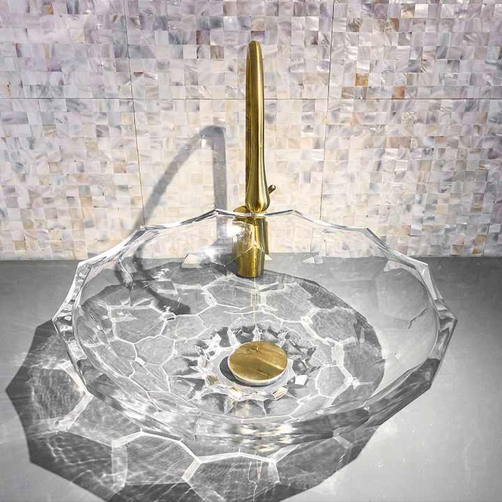 Fanwin CUPC Crystal Wash Basin Sink - Luxury & Durability