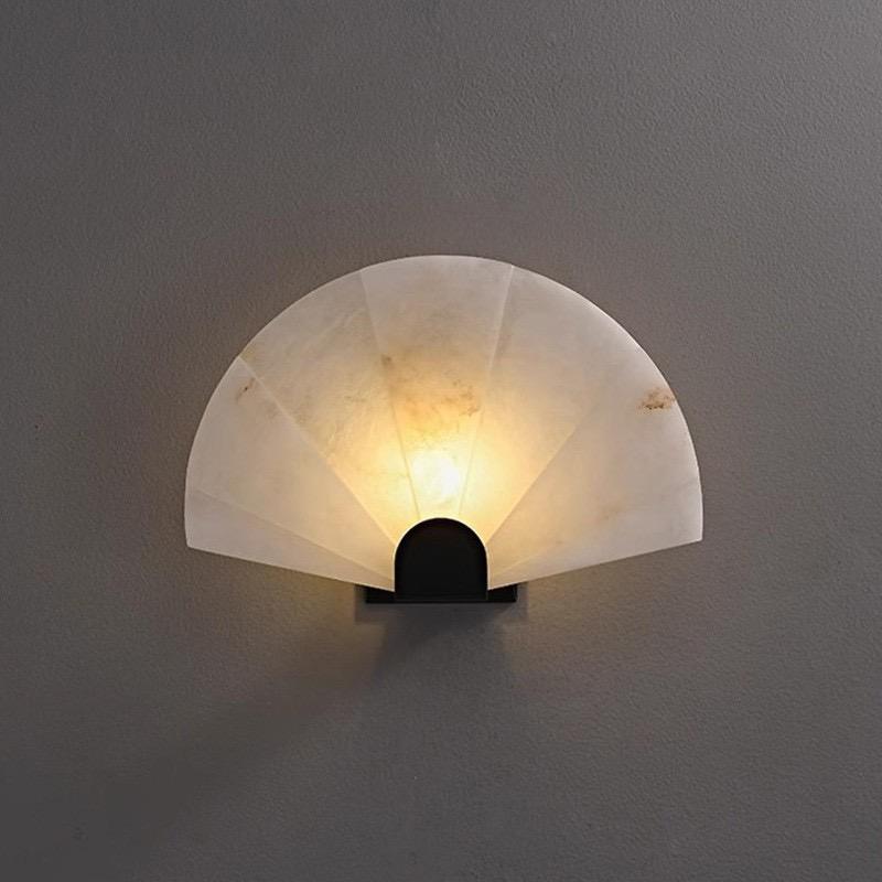 Luxury Alabaster Spanish Stone Wall Lamp Custom Lighting Hotel Sconce ...