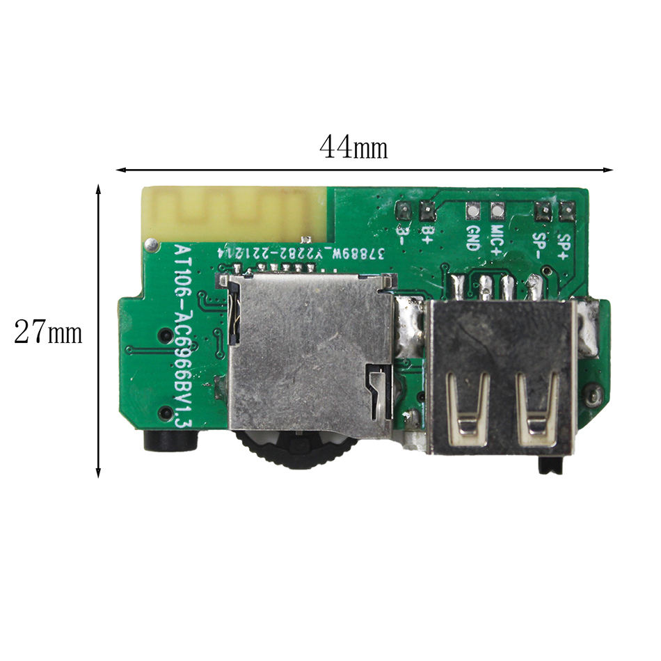 MP3 Lossless Decoder Board - Stereo Audio Module & Bluetooth