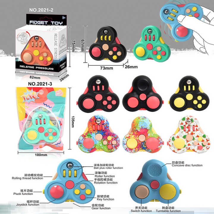 Stress Relief Fidget Spinner - Creative Decompression Tool