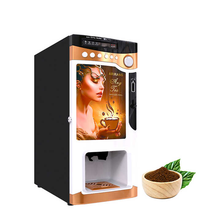 Multi Optional Coffee Tea Vending Machine - Instant Brew
