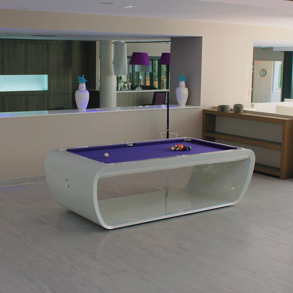 Pure Line Aesthetic Pool Table Custom Color Cloth Apartment Leisure ...
