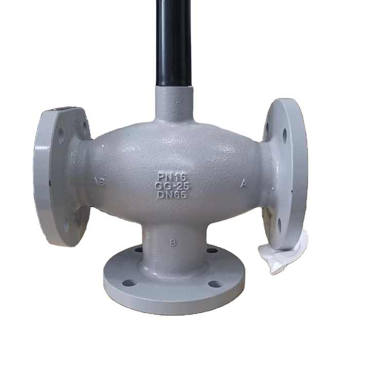 V5329A2077 DN65 Flanged Linear Three-way Valve Building for Honeywell ...