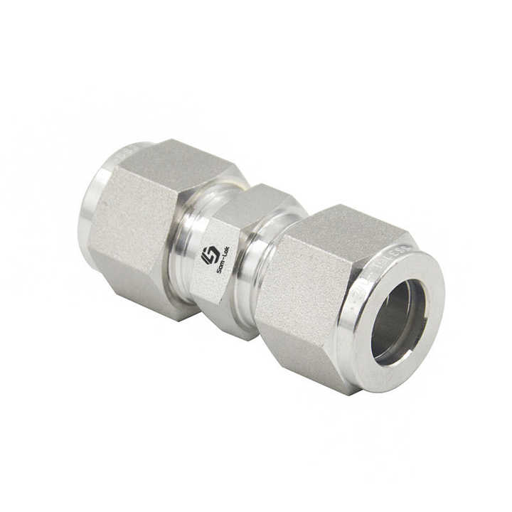 Swagelok type stainless steel double ferrule compression tube fitting| Alibaba.com