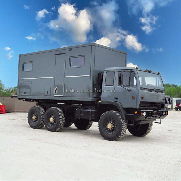 Customizable 18ft Square Expedition Motorhome Truck Camper Shell Diy ...