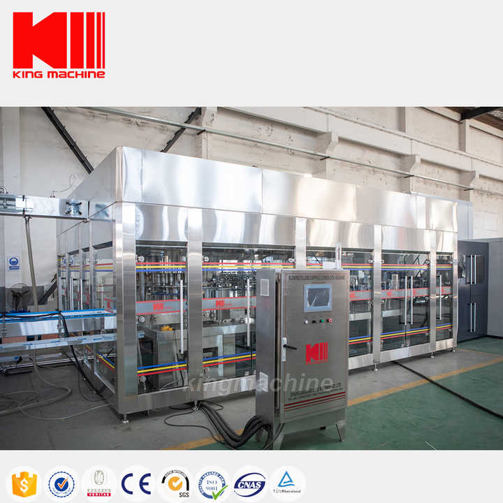 King Machine Water Production Line - 24000 BPH Automatic