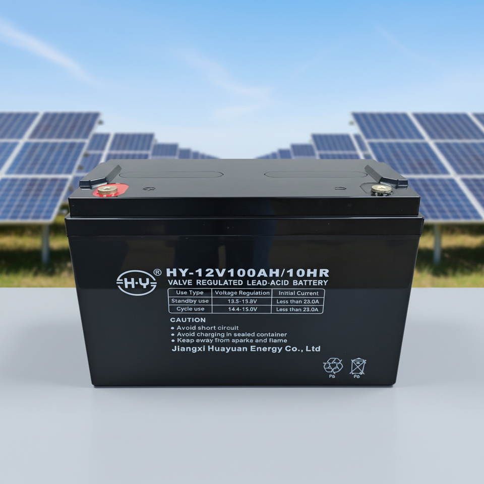 12V 100Ah VRLA Lead Acid Battery for Home Appliances UPS Solar Energy ...