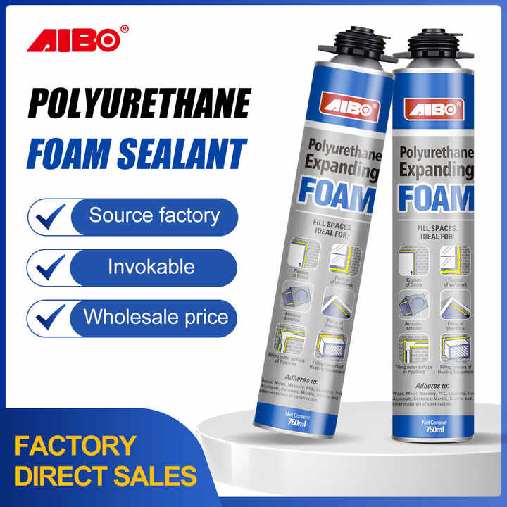 One Component Expanding Foam Polyurethane Pu Foam Spray for Window and Door Installation ...