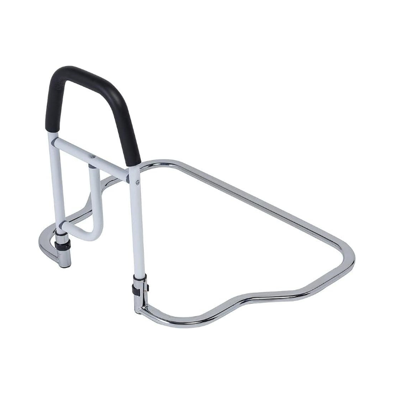 CE Medical Grade Height Adjustable Bed Safety Rail Powder Coating Steel ...