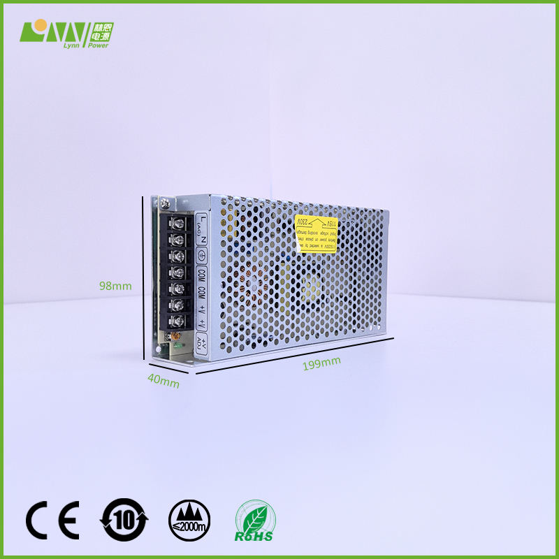 LYNN TONGLI 90-264V to 12V 10A 120W Single Output 82% Efficiency Audio ...