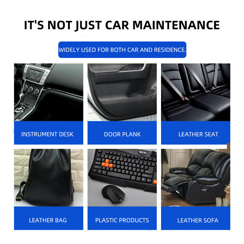 X9 100ml Car Care Wax Dashboard Tire Leather Seat Polishing Conditioner ...