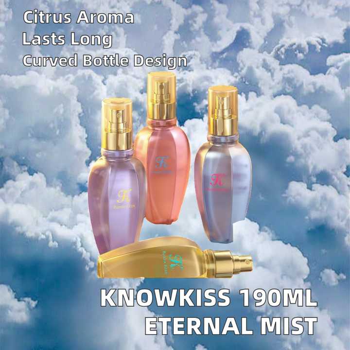 190ml Velvet Purple Kiss Flower Fragrance Body Mist Perfume for Women ...