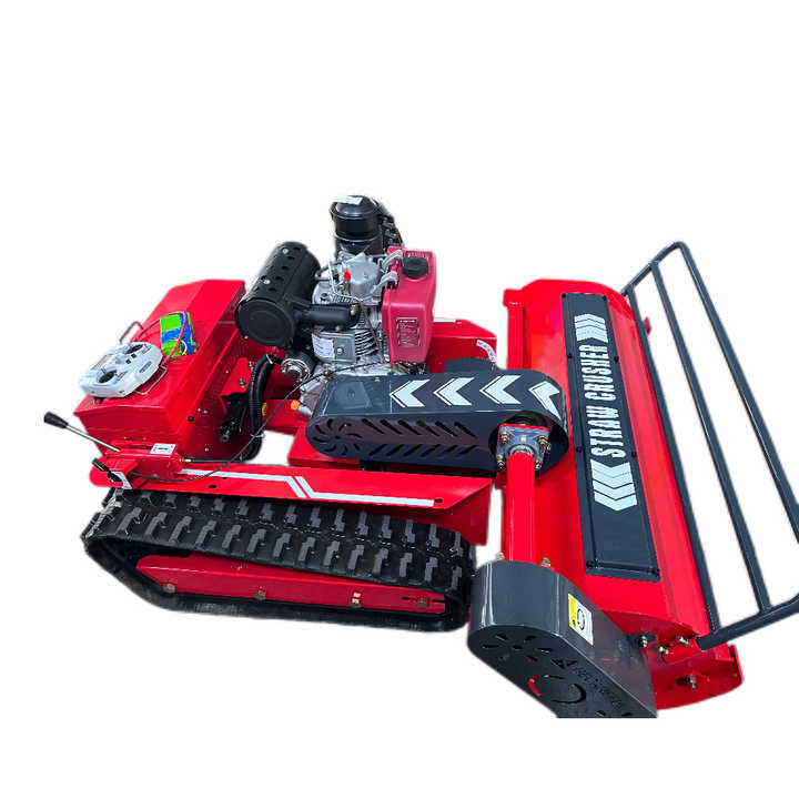 800mm 1000mm 1200mm diesel Remote Control Flail Lawn Mower Farm Mower ...