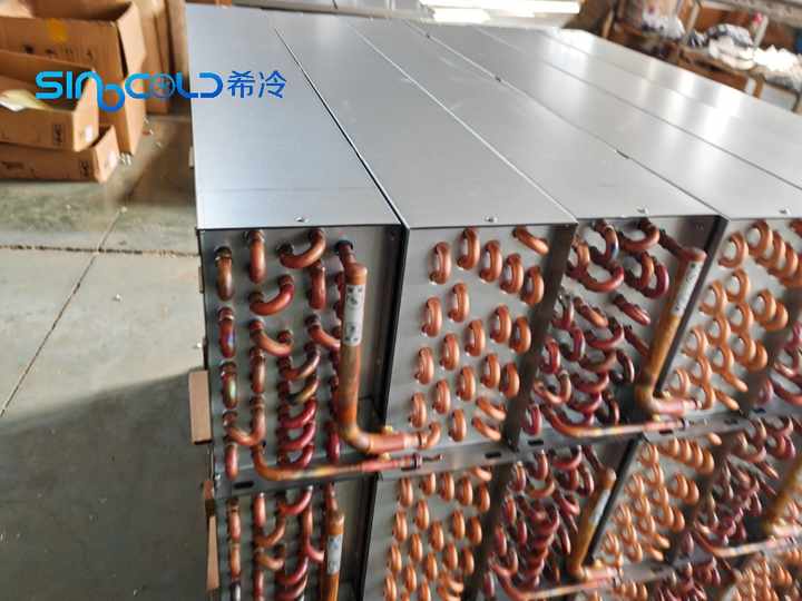 Custom H Type Condenser Heat Exchanger Aluminum Finned Copper Tube H ...