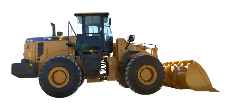 SEM655D WHEEL LOADER 4.5m³ Bucket Weichai Engine Pilot Operation ...