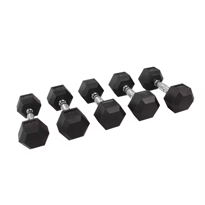 Custom Logo Weight Fitness - Hex Dumbbells Set Workout