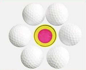 YIAN Diameter 42.8mm H9 CHIP UHF RFID PCB TAG GOLF BALL 860-960mhz