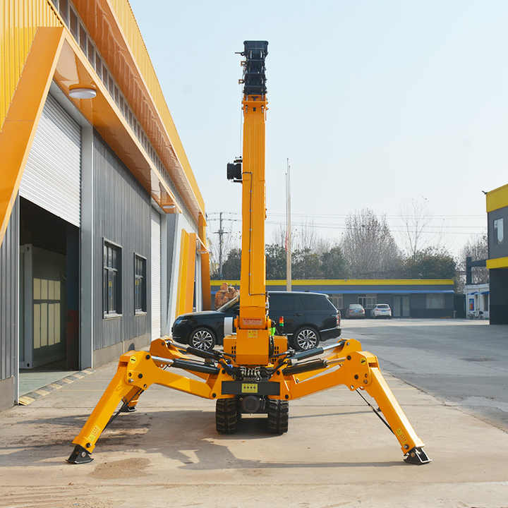 New Construction Crawler Cranes Spider Crane 8 Ton 10 Ton 20 Ton Spider Crane with Basket ...