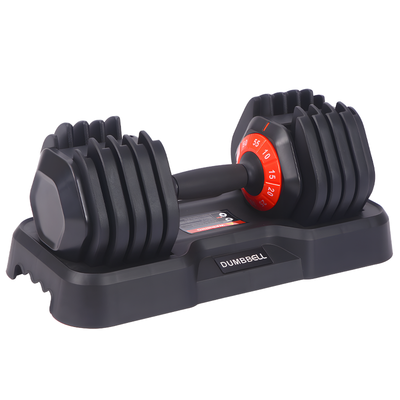 Adjustable Steel Dumbbell for Home Use Portable Body Building Power ...