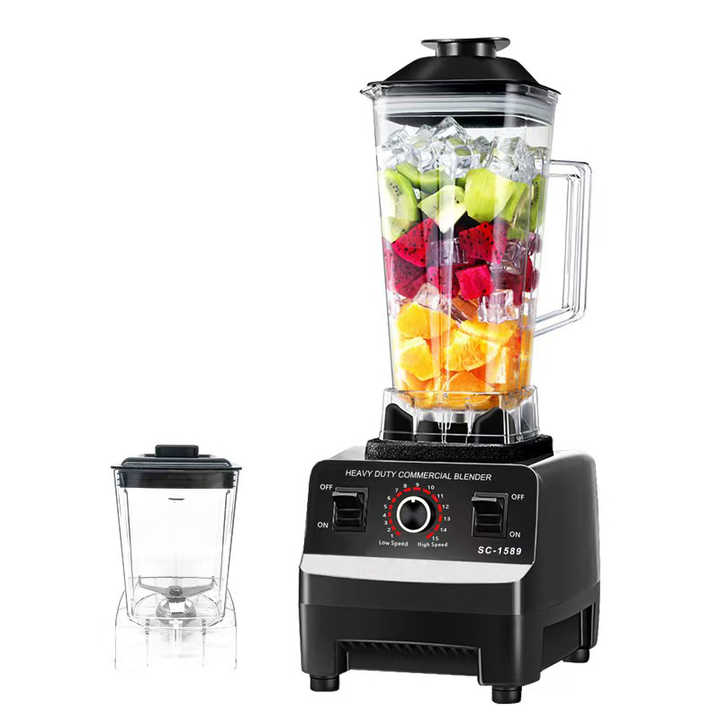 Big Capacity 2 in 1 Commercial Industrial Fruits Blender